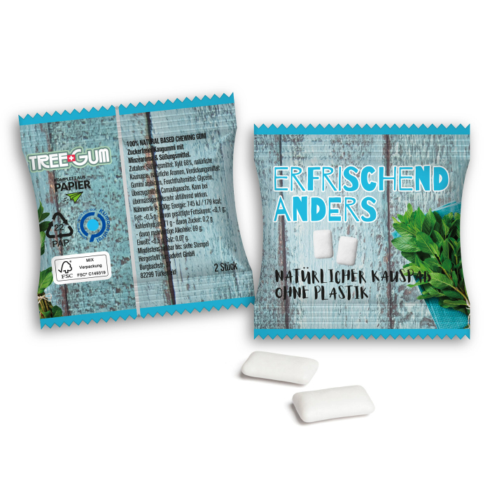 Kaugummi "Tree Gum" | Schuelbe Promotion Service GmbH | Werbeartikel ...